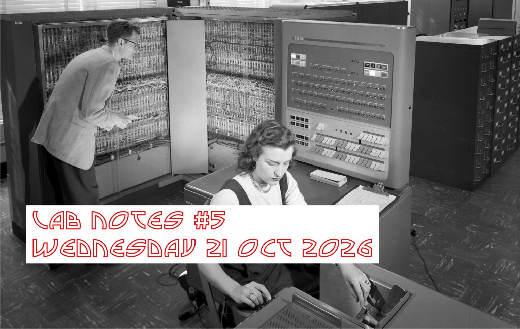 Serious coding with LLMs. Lab notes 2026-10-21
